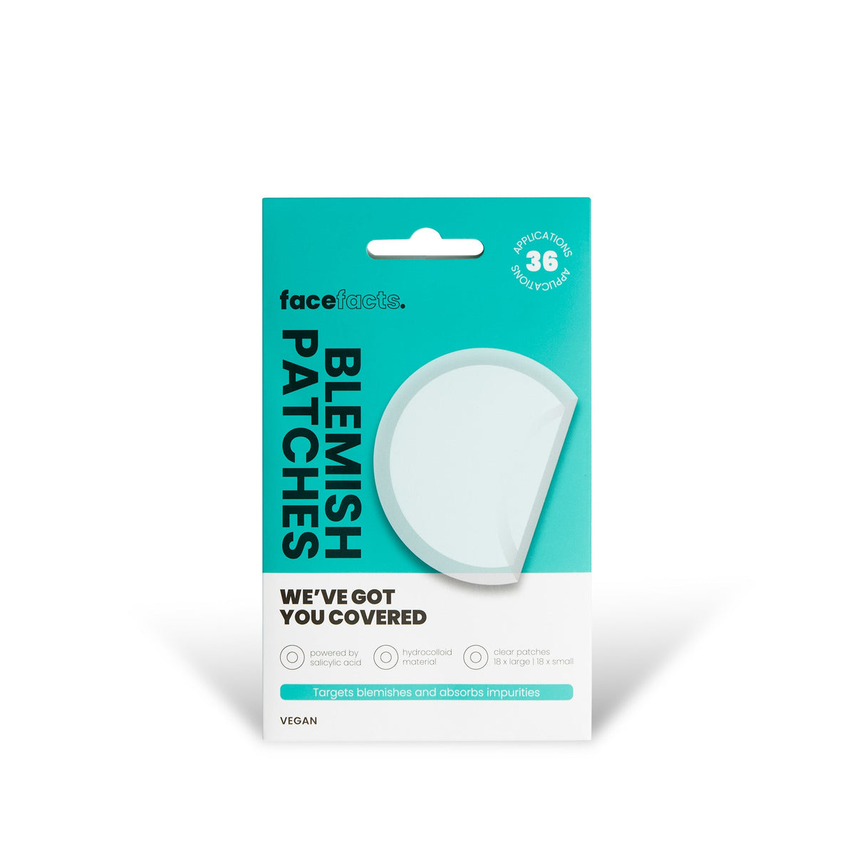 Face Facts Clear Blemish Patches | Salicylic Acid Spot Treatment ...