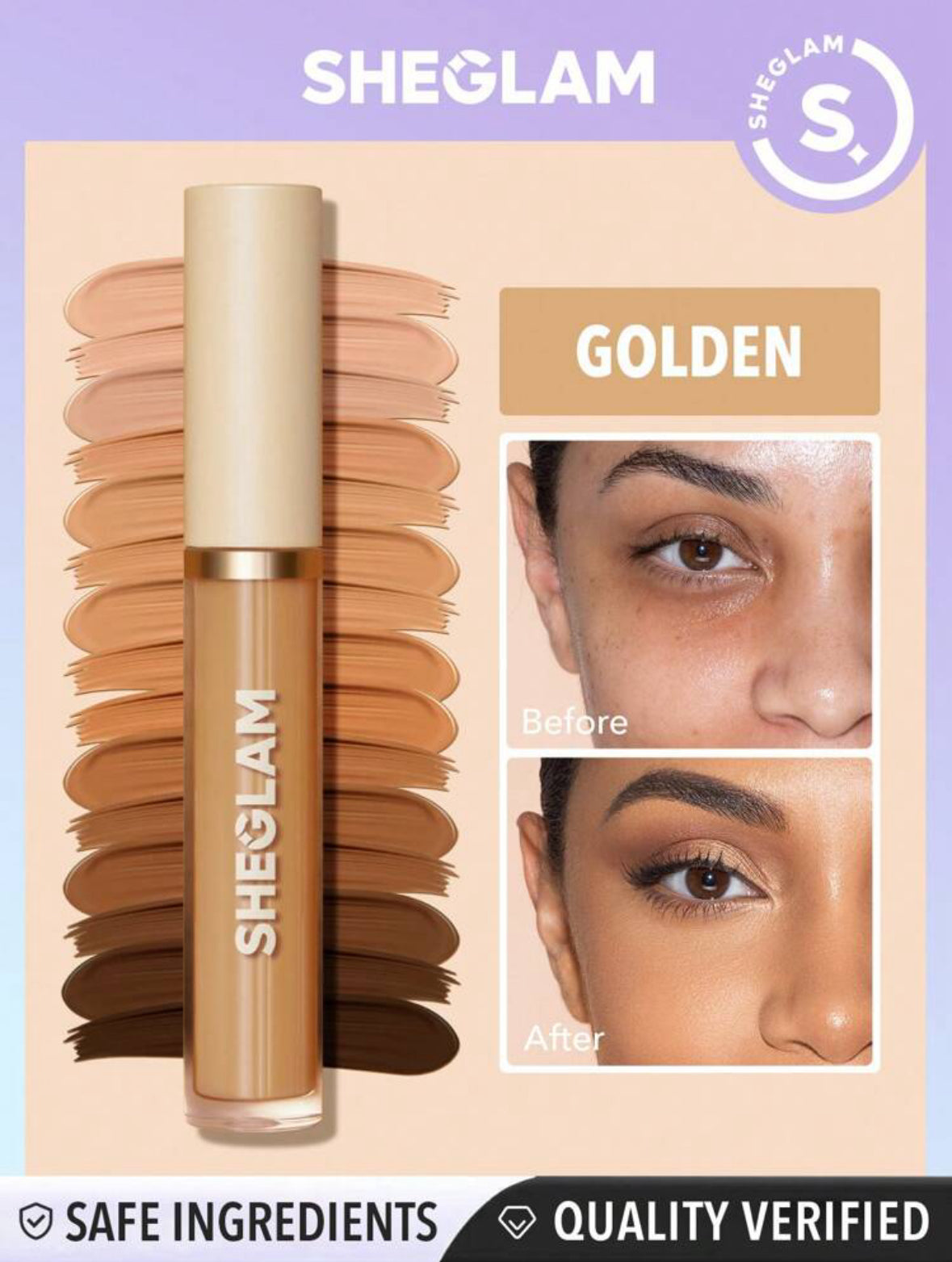 SHEGLAM Like Magic 12hr Full Coverage Concealer – Traboulsi Cosmetics