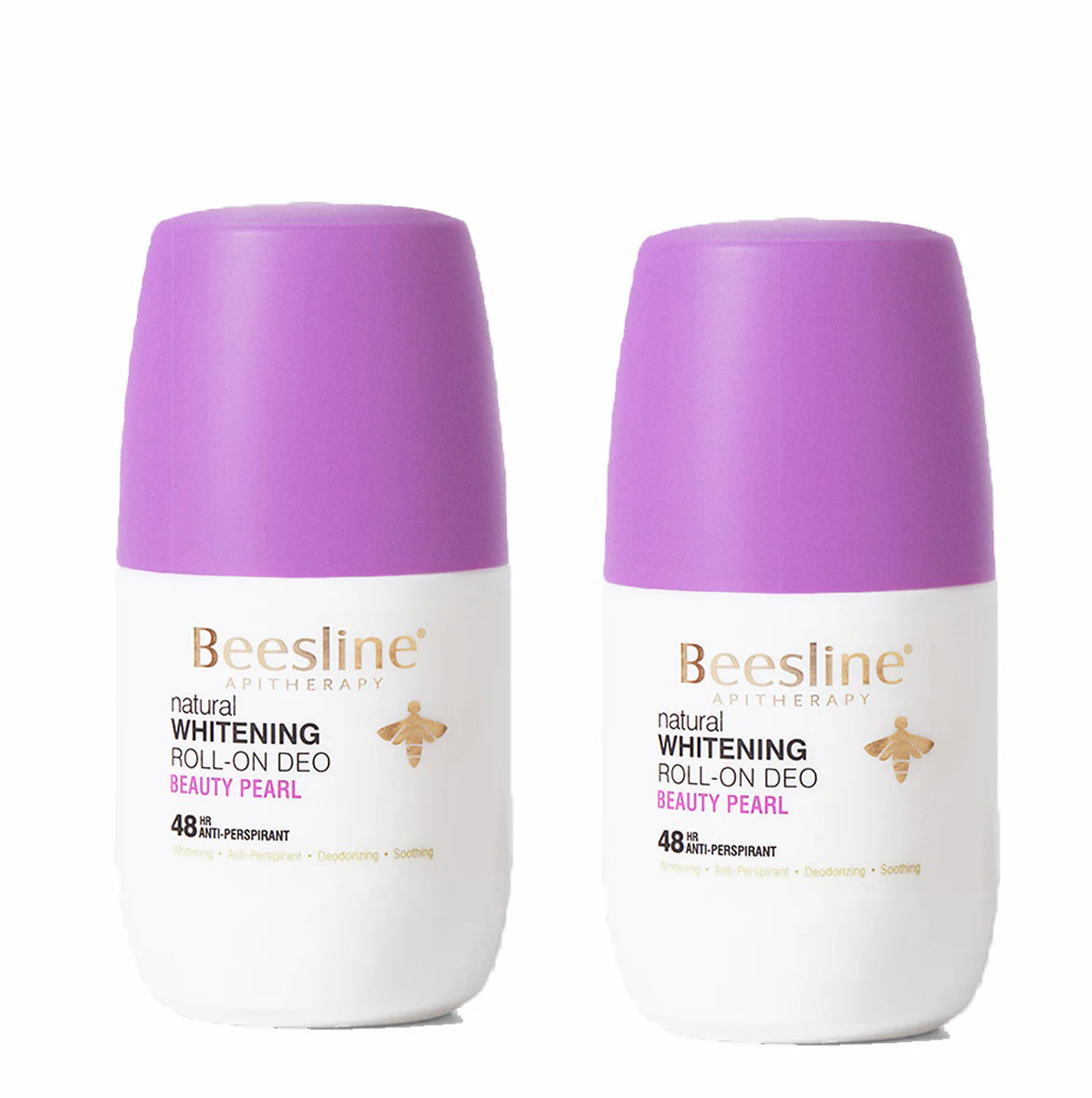 Beesline WHITENING ROLL-ON DEODORANT - BEAUTY PEARL 1+1 FREE ...