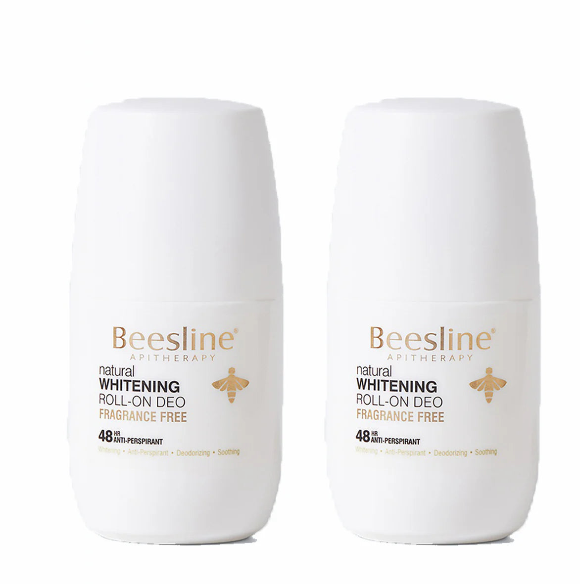 Beesline WHITENING ROLL-ON DEODORANT - FRAGRANCE FREE 1+1 FREE ...