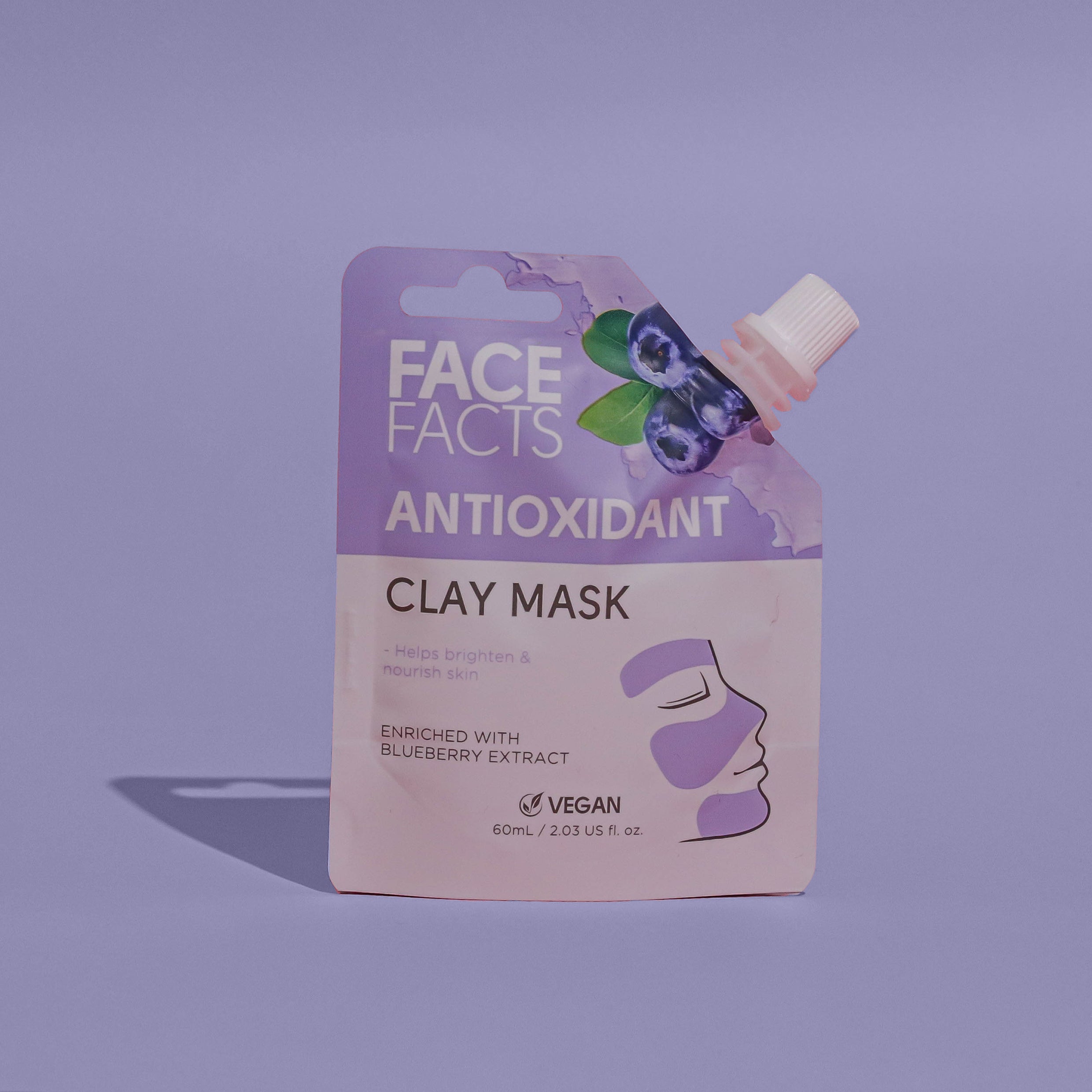 Blueberry Antioxidant Clay Mask — Kaolin Brightening 150ml – Traboulsi ...