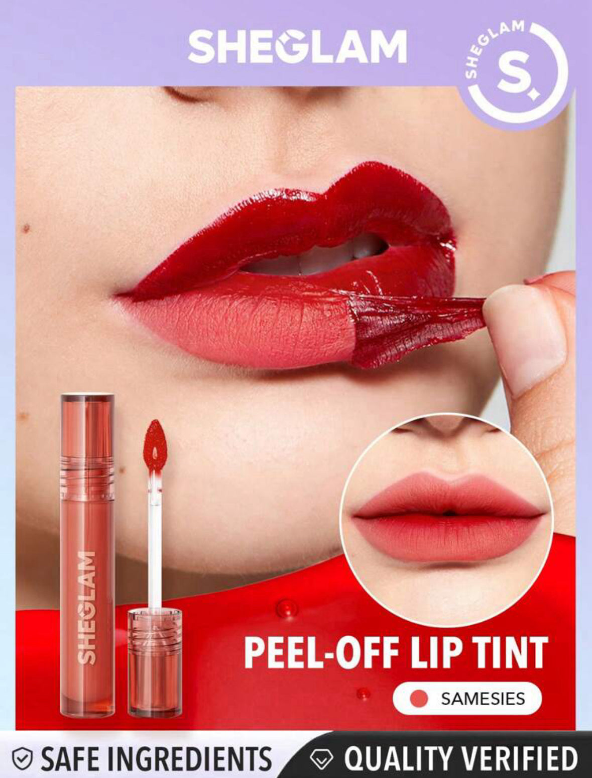 Sheglam peel talk lip tint – Traboulsi Cosmetics