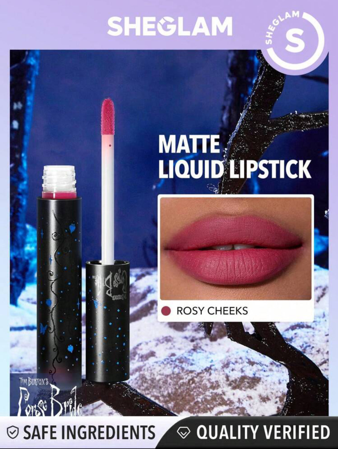 Sheglam Corpse Bride Everlasting love liquid lipstick – Traboulsi Cosmetics