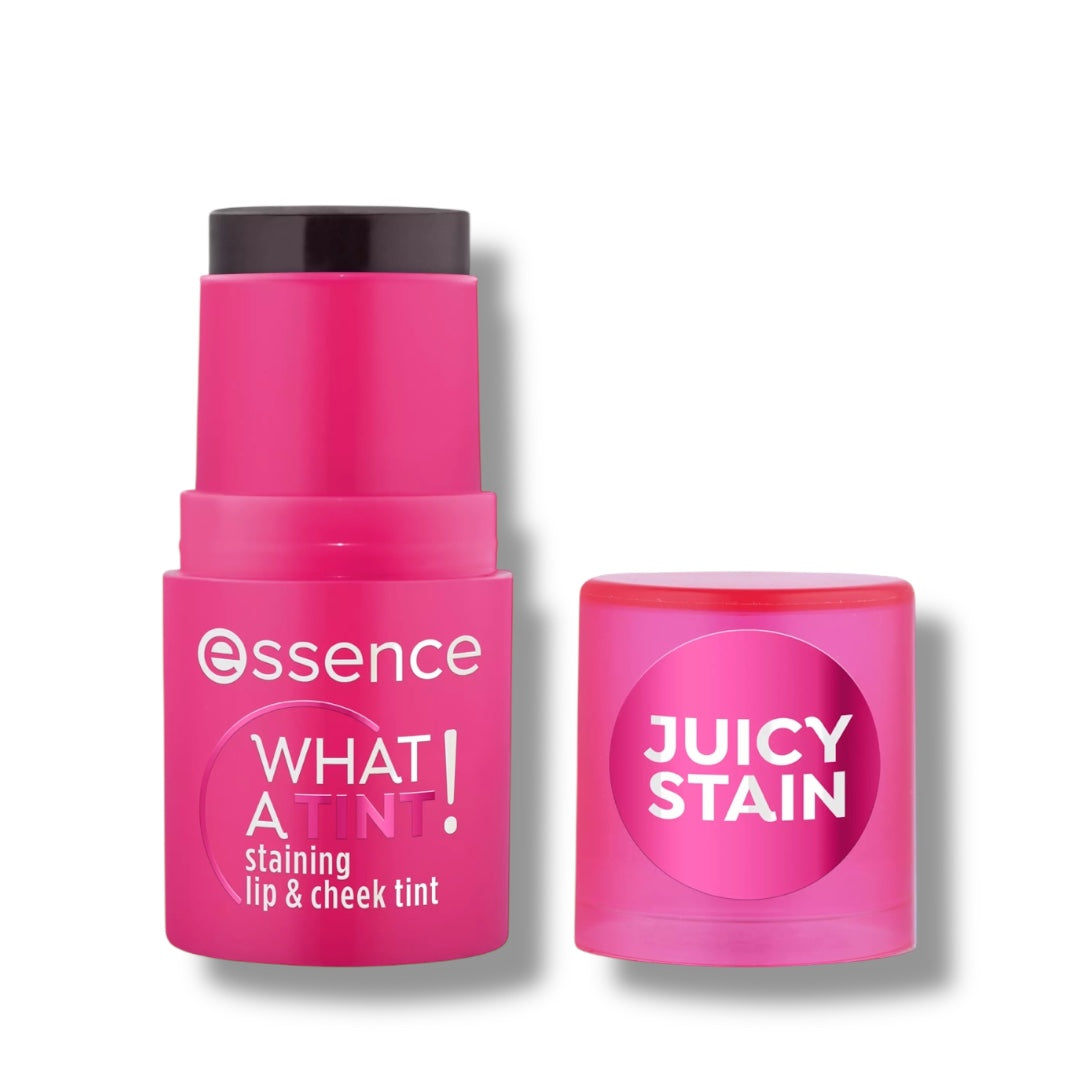 essence WHAT A TINT! Multi-Purpose Lip and Cheek Tint Raspberry ...
