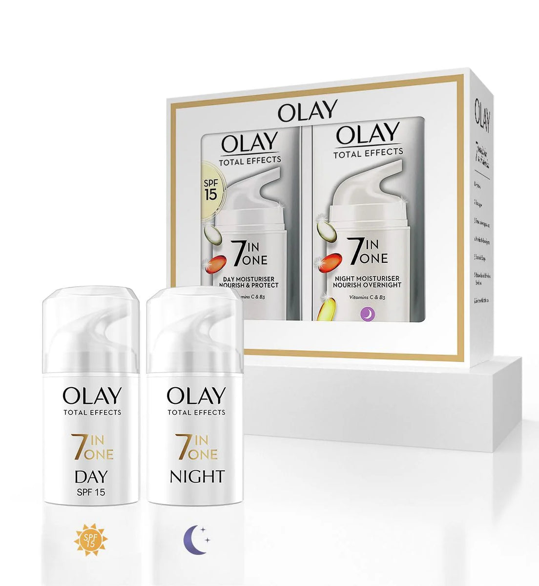 Olay Total Effects Anti-Ageing 7in1 Day & Night Gift Set – Traboulsi ...