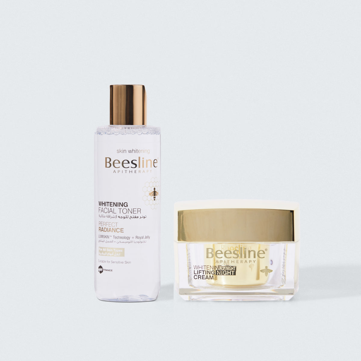 Beesline WHITENING FACIAL TONER + WHITENING LIFTING NIGHT CREAM ...