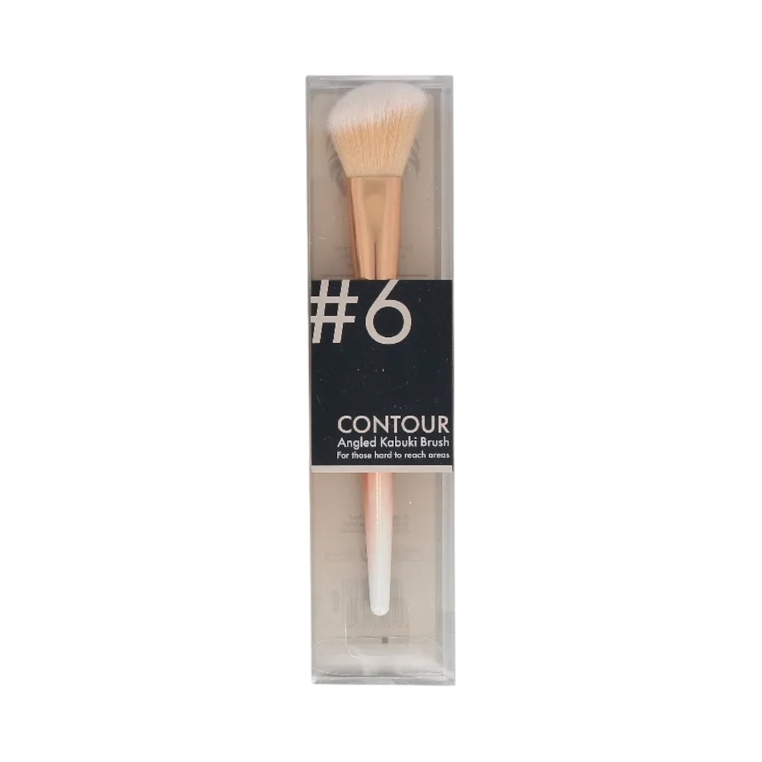 #6 contour angled kabuki Brush – Traboulsi Cosmetics