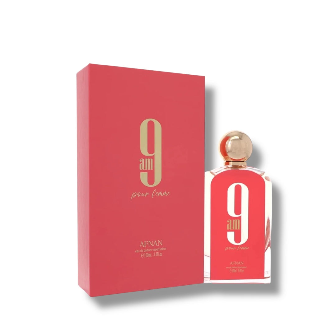Afnan 9AM Pink Eau de Parfum for Women 100ml – Traboulsi Cosmetics