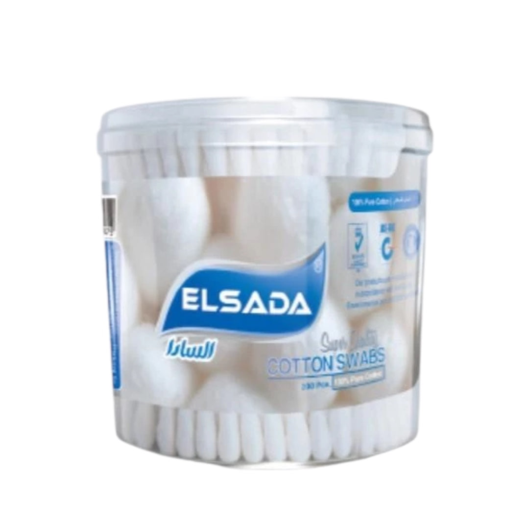 ELSADA COTTON BUDS ROUND – Traboulsi Cosmetics