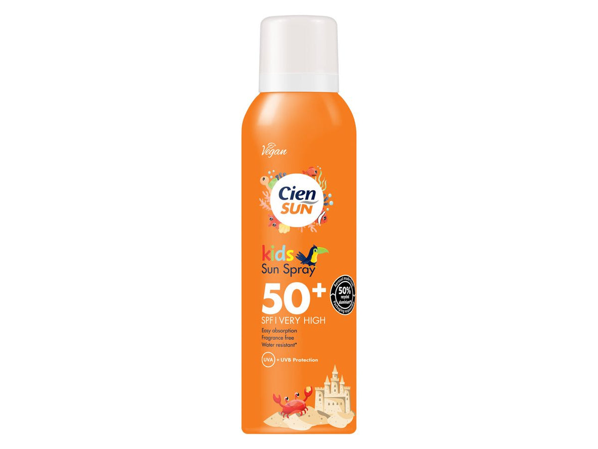 Cien kids Sun protection Spray 50+ UVA+ UVB 150ml – Traboulsi Cosmetics