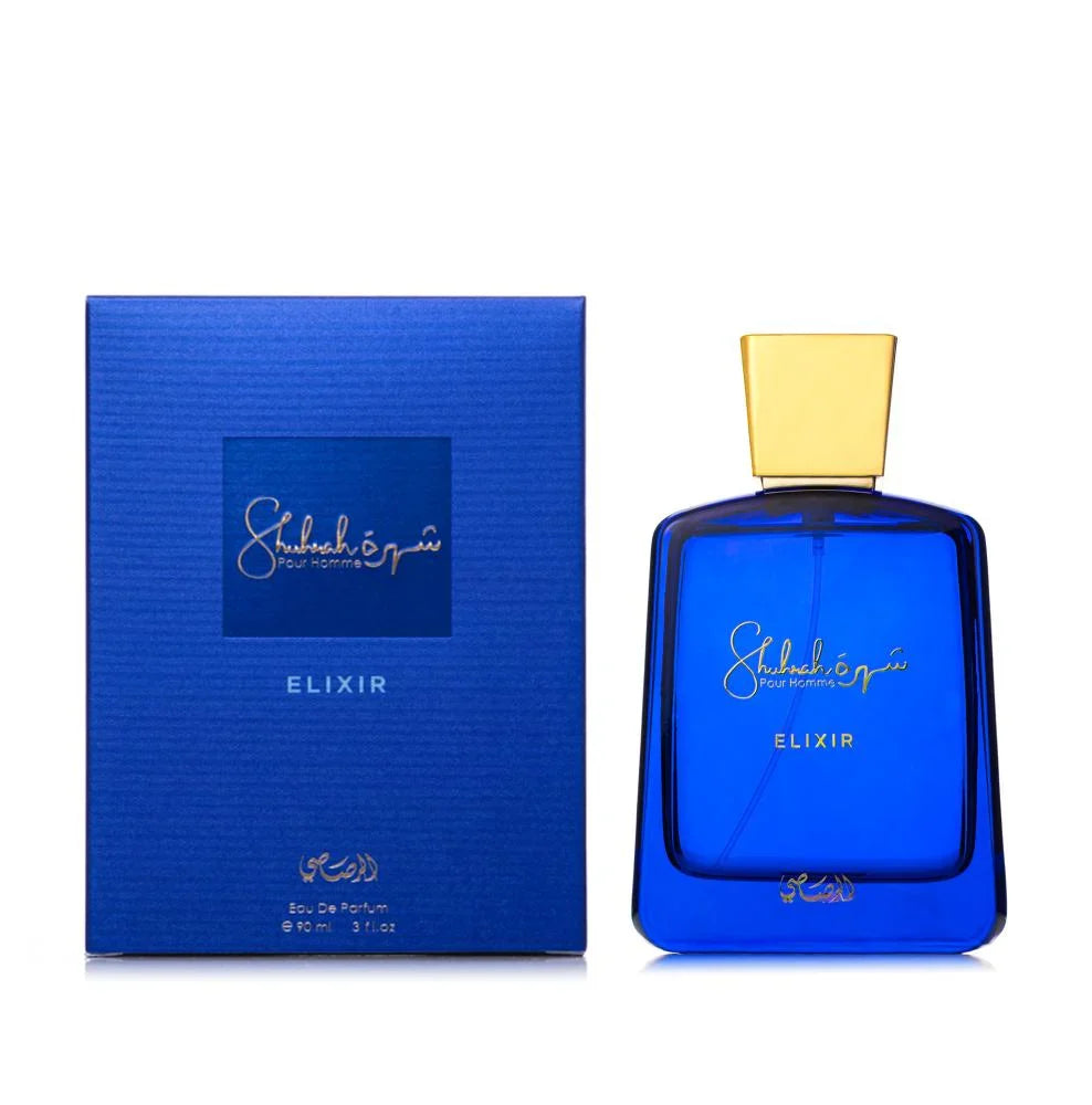 Rasasi Shuhrah Elixir 100ml Men's Fragrance – Woody Amber Citrus ...