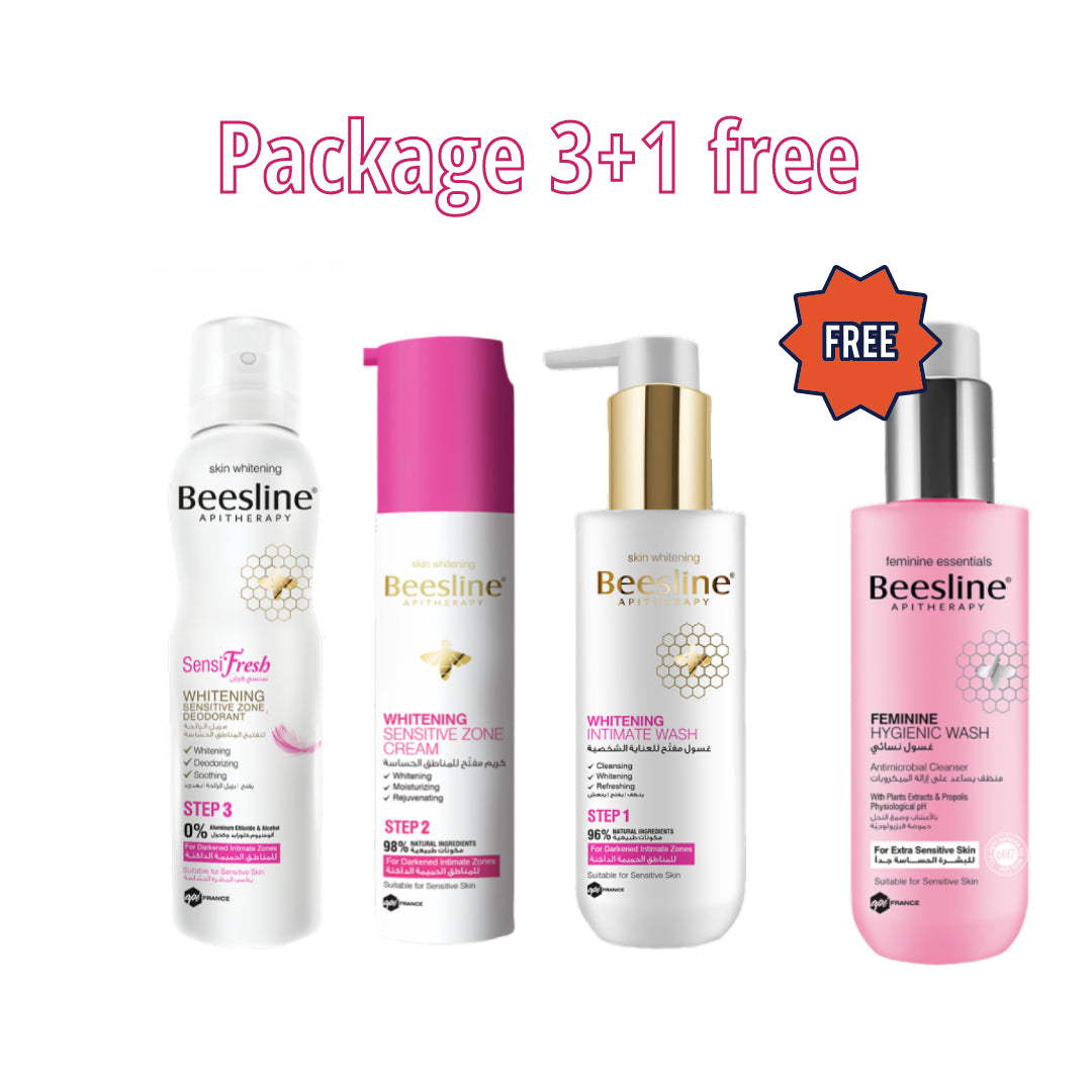 Beesline Feminine whitening Package – Traboulsi Cosmetics