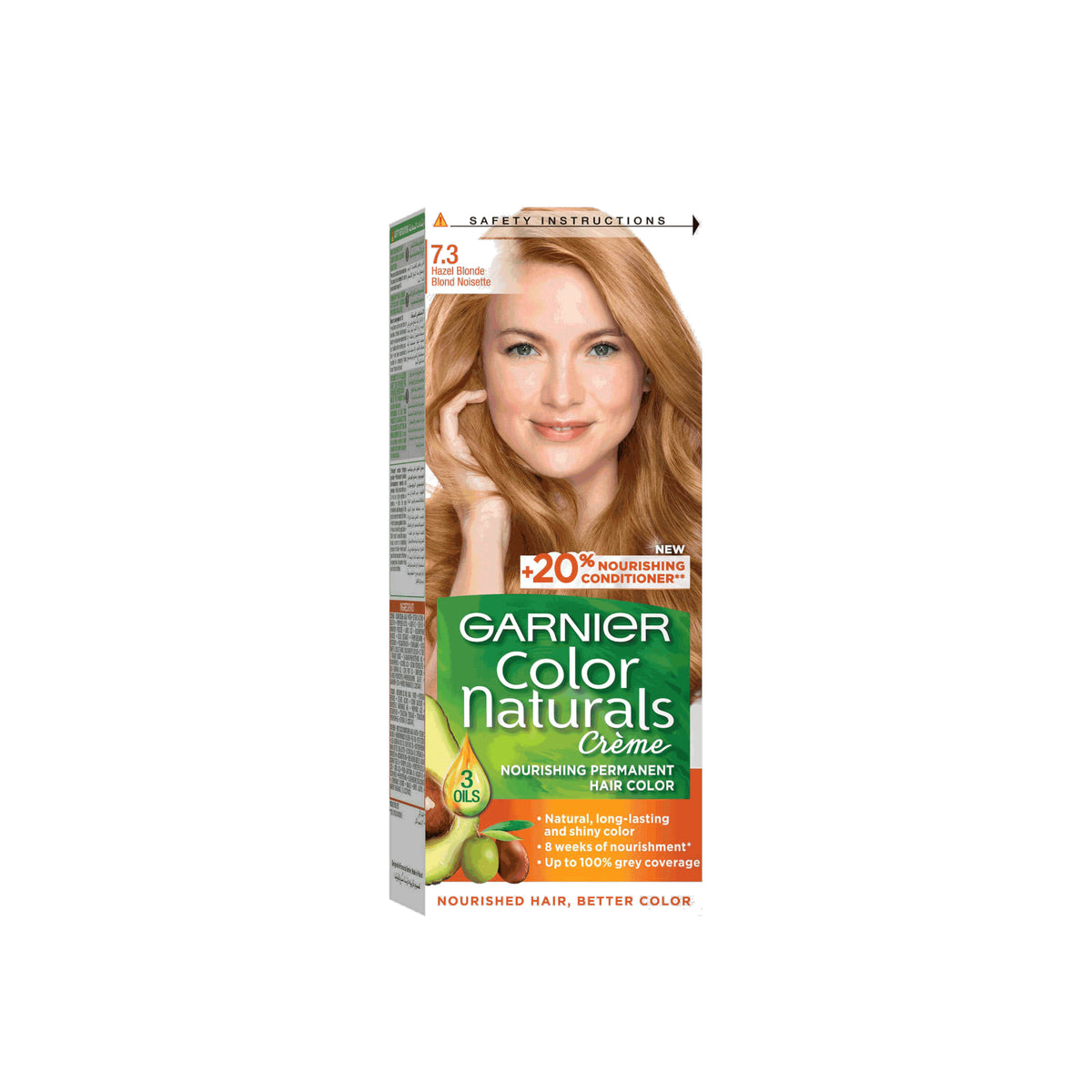 Garnier Natural Colors 7.3 Hazel Blonde – Traboulsi Cosmetics